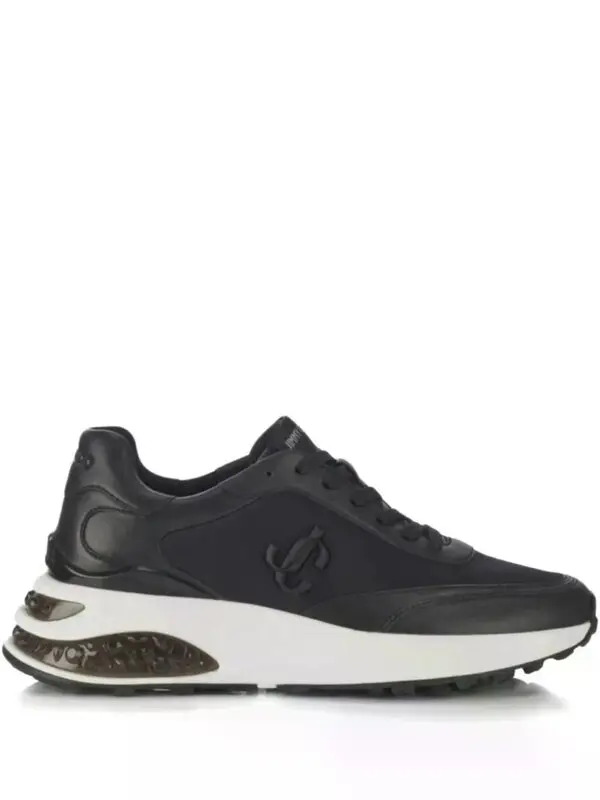 JIMMY CHOO Lace-up Sneakers - Black