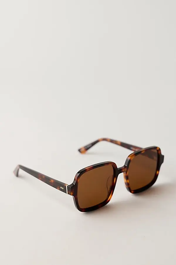 Free People Jace Square Polarized Sunglasses