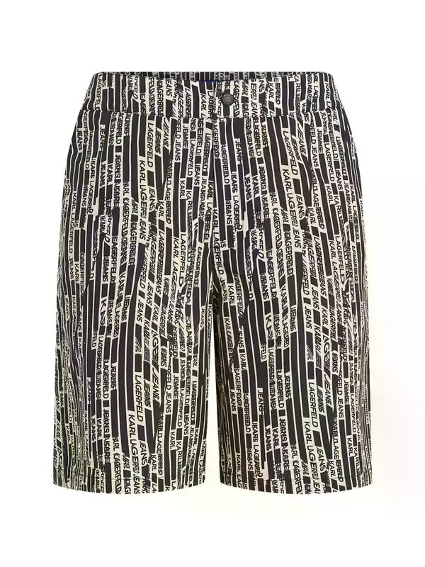 Karl Lagerfeld All-over Print Shorts