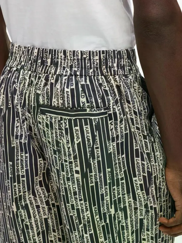 Karl Lagerfeld All-over Print Shorts