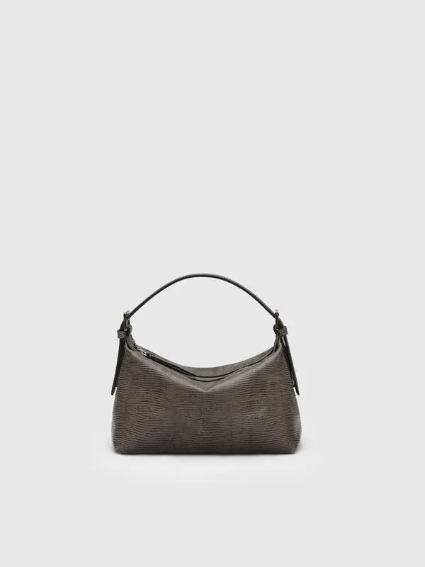 ATP ATELIER Vadena Printed Lizard Pouch