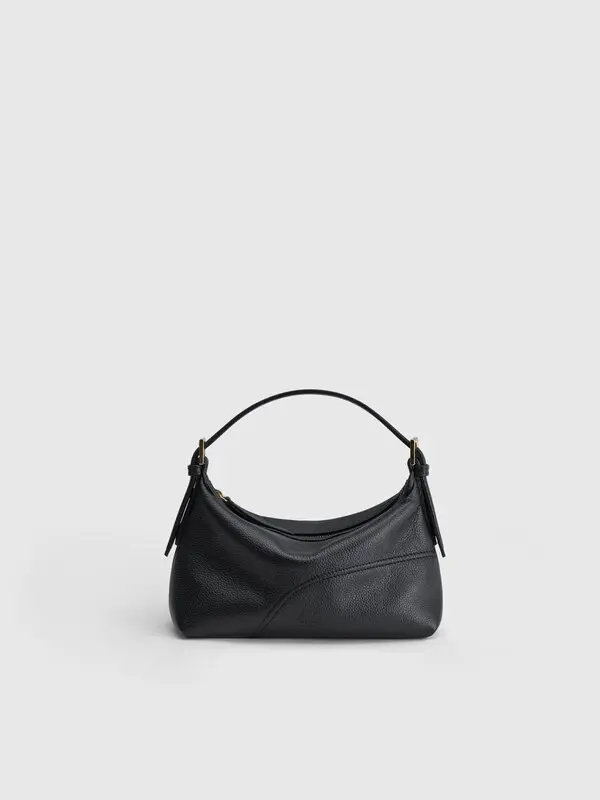 ATP ATELIER Vadena Grained Leather Pouch - Black