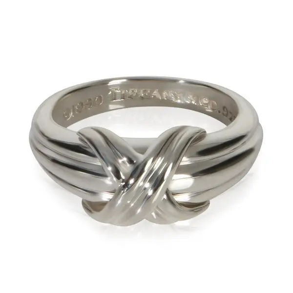 Tiffany & Co. Sterling Silver Signature X Ring - Sterling_silver