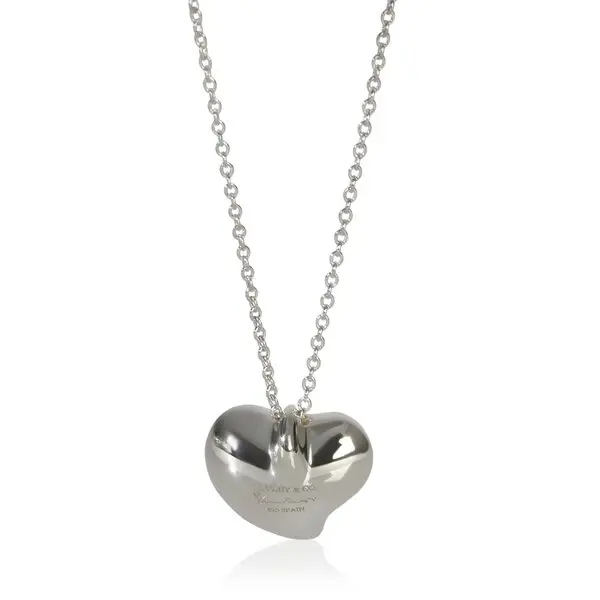 Tiffany & Co. Sterling Silver Elsa Peretti Full Heart Pendant - Sterling_silver