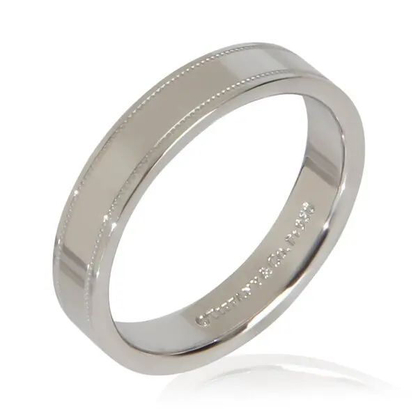 Tiffany & Co. 4mm Milgrain Band