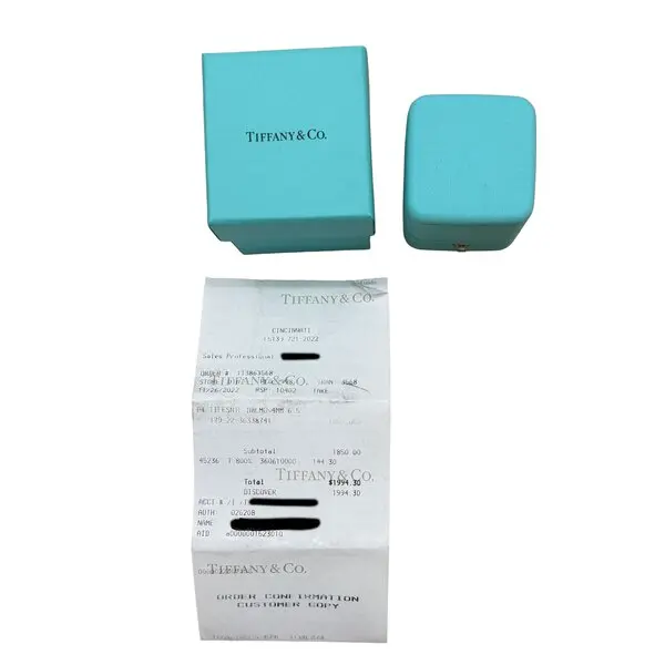 Tiffany & Co. 4mm Milgrain Band