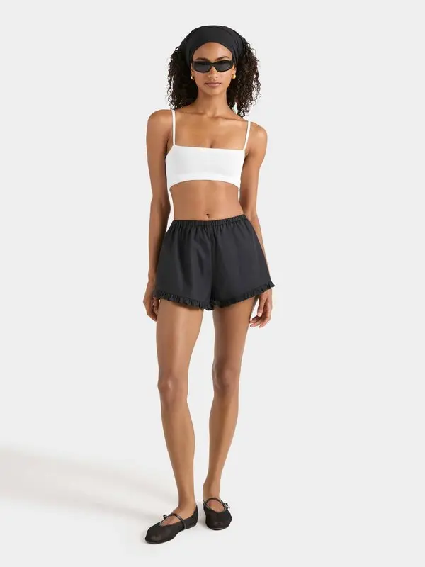 Hunza G Frill Mini Short