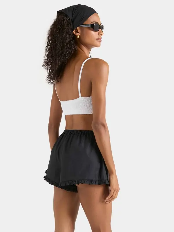 Hunza G Frill Mini Short
