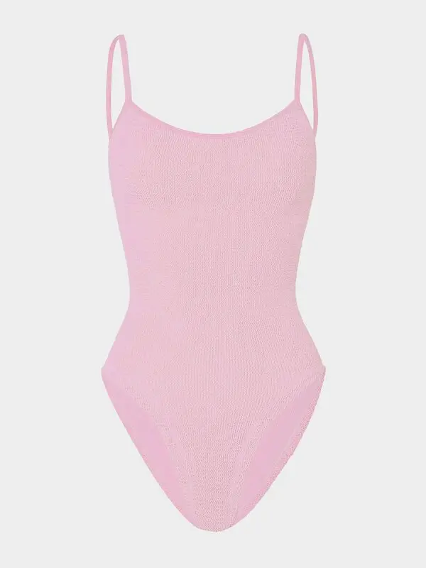 Hunza G Pamela One Piece Swimsuit - Ballet Pink