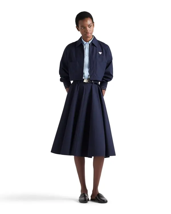 Prada Short-sleeved Poplin Shirt
