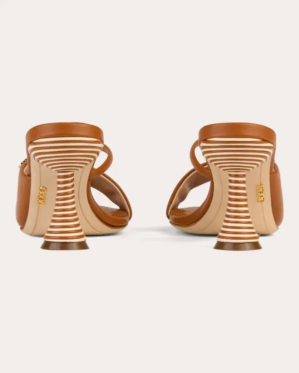 Rodo Mabella 80 Leather Asymmetric Sandal
