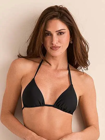Victoria's Secret Adore Me Tenny Swim Top - Black