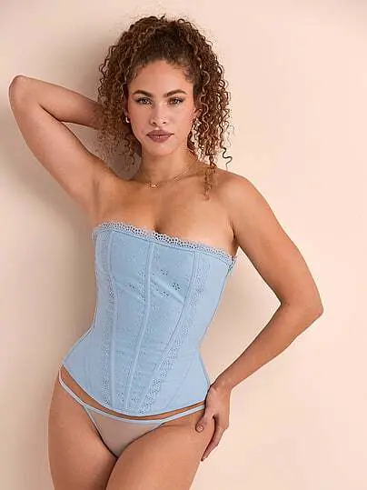 Victoria's Secret Adore Me Willla Corset - Blue