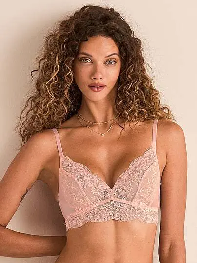 Victoria's Secret Adore Me Suzanne Wireless Bralette - Pink