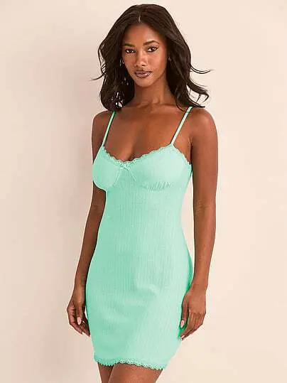 Victoria's Secret Adore Me Emmy Slip - Green