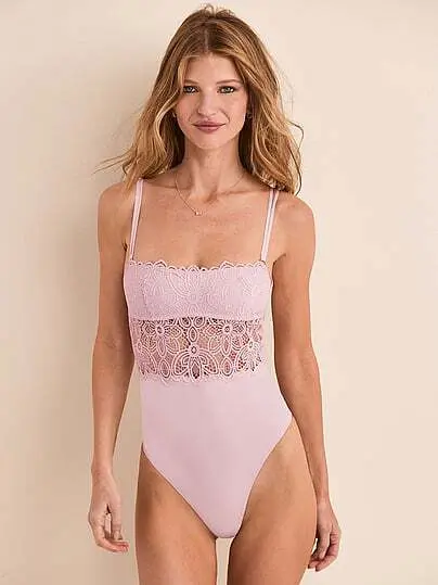 Victoria's Secret Adore Me Summer Teddy - Pink
