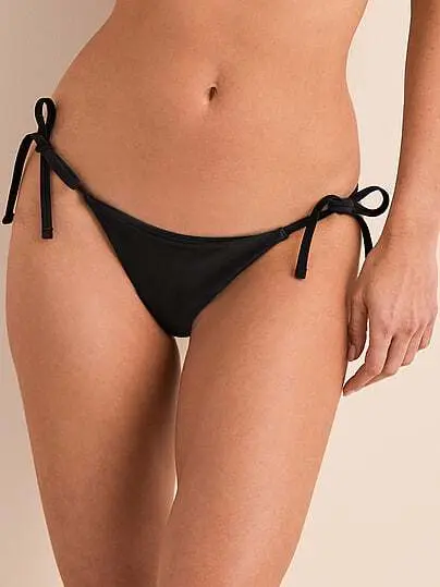 Victoria's Secret Adore Me Tenny Bikini Swim Bottom - Black