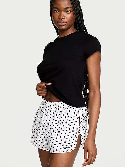 Victoria's Secret Mix & Match Sleep Heritage Cotton Pajama Shorts - Print