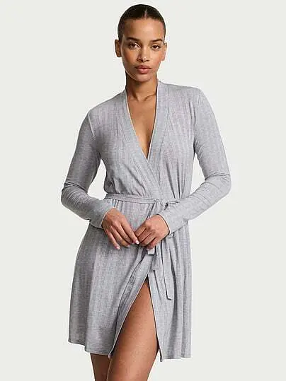 Victoria's Secret Sosoft™ Modal Ultra-fine Short Robe - Grey