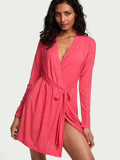 Victoria's Secret Sosoft™ Modal Ultra-fine Short Robe - Red