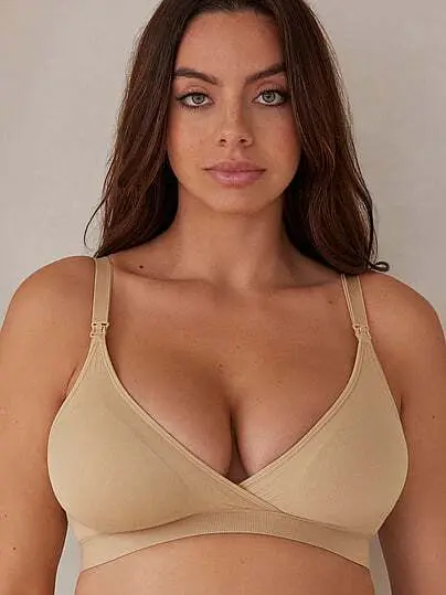Victoria's Secret Bumpsuit Ultimate Nursing Bra - Beige