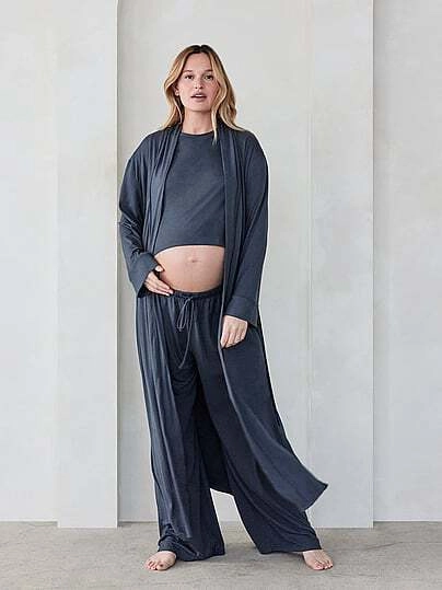 Victoria's Secret Bumpsuit The Cloud Robe - Blue