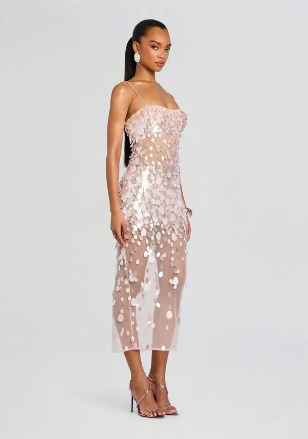 Retrofete Mischa Sequin Dress - Pink