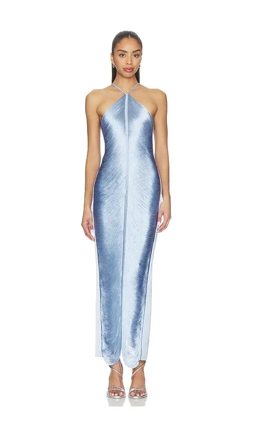 Cult Gaia Renata Gown - Blue