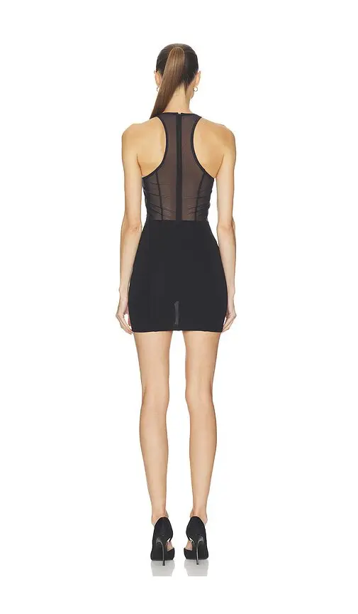 HAELO Wave Lace Mini Dress
