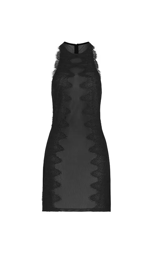HAELO Wave Lace Mini Dress
