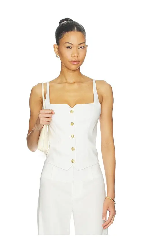 Alice + Olivia Esma Cropped Top