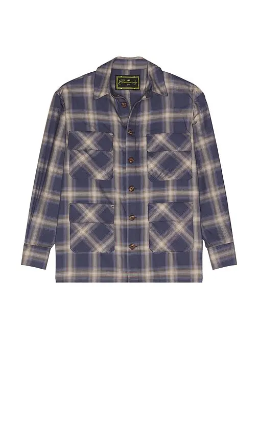 ART COMMUNITY Plaid Flannel Shirt In . Also