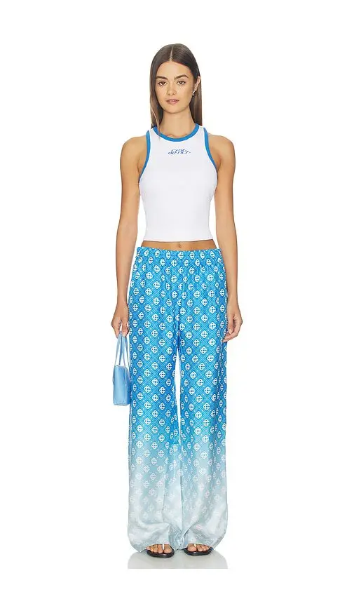 Casablanca Ribbed Tank Top