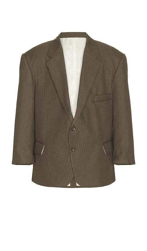 ART COMMUNITY Japanese Wool Blazer In . Also
