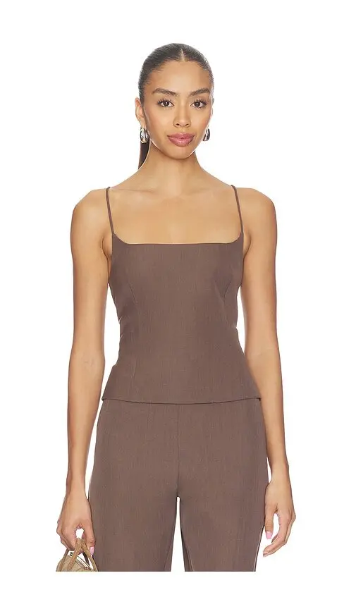ST. AGNI Silk Canvas Cami