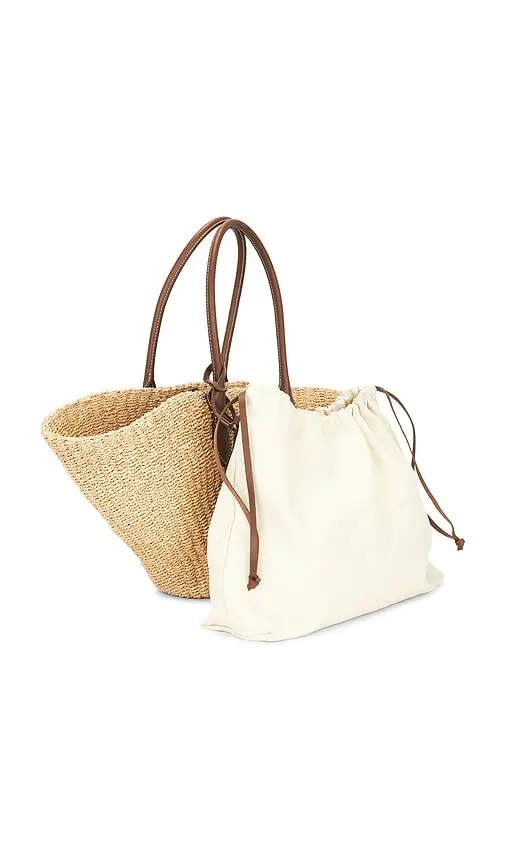 Polo Ralph Lauren Raffia Stripe Tote