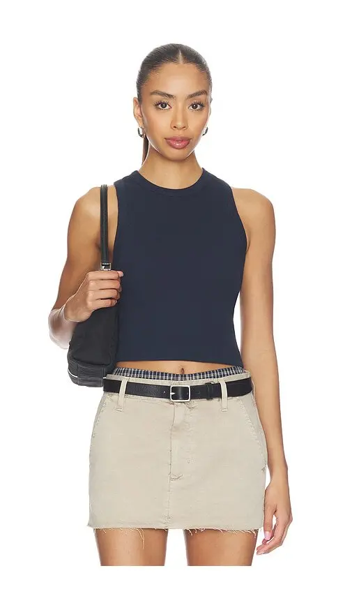 Sold Out NYC The Not So Basic Tank - Navy