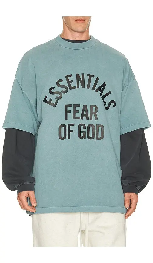 Fear Of God Campus 90's Short Sleeve Tee In . Also