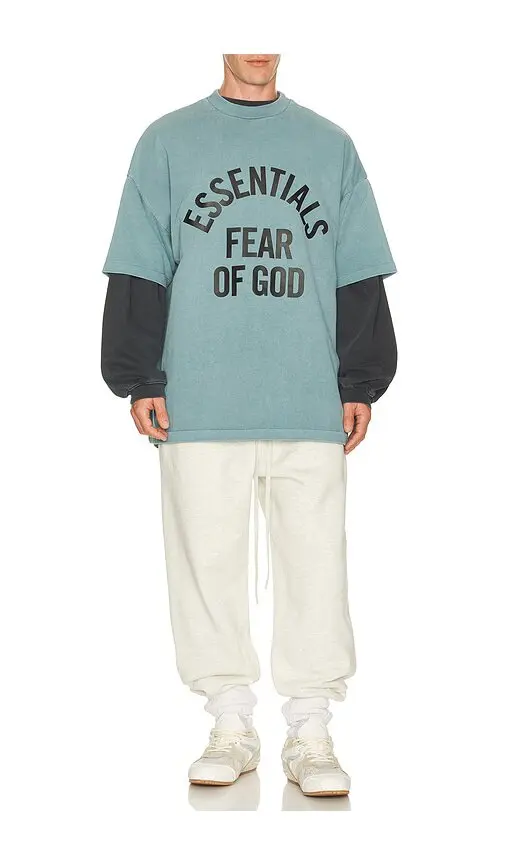 Fear Of God Campus 90's Short Sleeve Tee In . Also