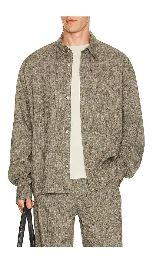 WON HUNDRED Maza Long Sleeve Shirt In . Also
