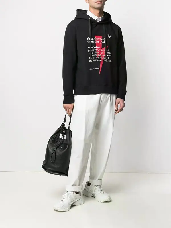Neil Barrett Thunderbolt-print Hoodie