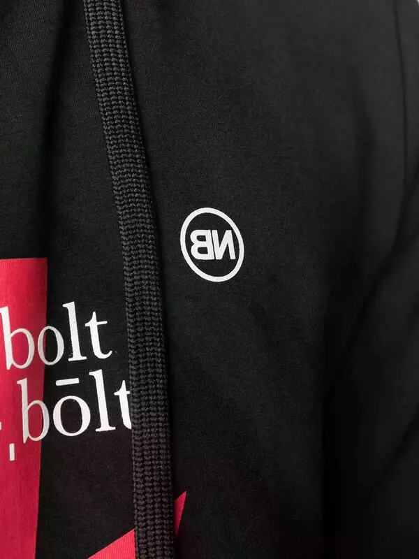 Neil Barrett Thunderbolt-print Hoodie