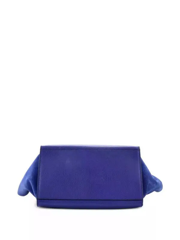 Celine Trapeze Leather Medium Satchel