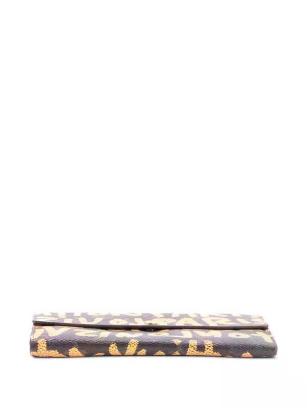 LOUIS VUITTON Sarah Wallet Limited Edition Monogram Graffiti Small Wallets