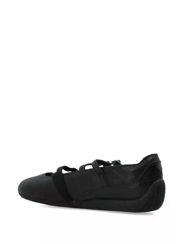 PUMA Speedcat Croc-effect Ballet Flats - Black