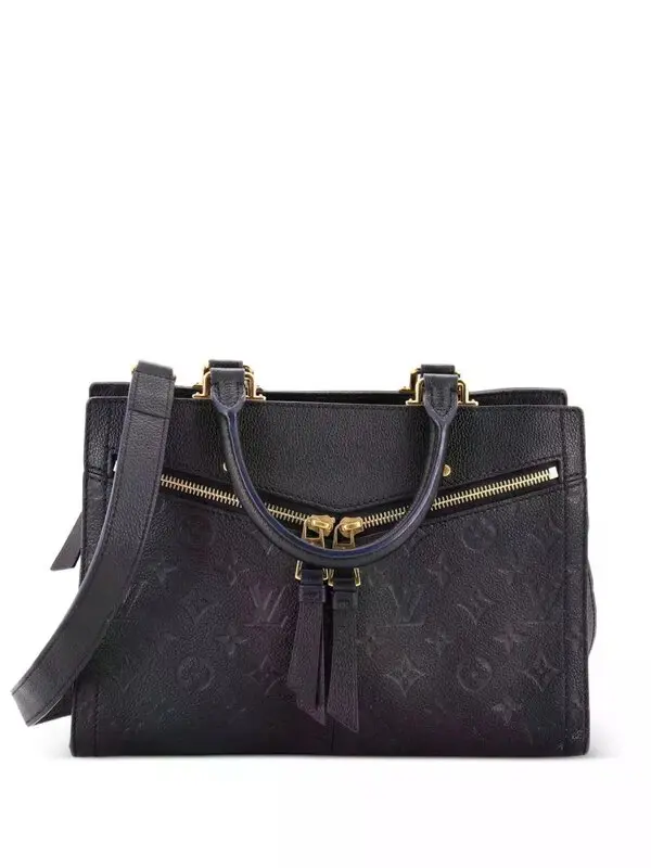 LOUIS VUITTON Sully Monogram Empreinte Leather Pm Tote Bag