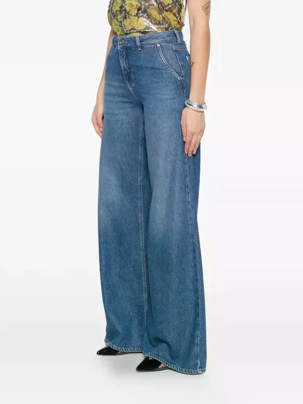 Blumarine Button-detailed Jeans