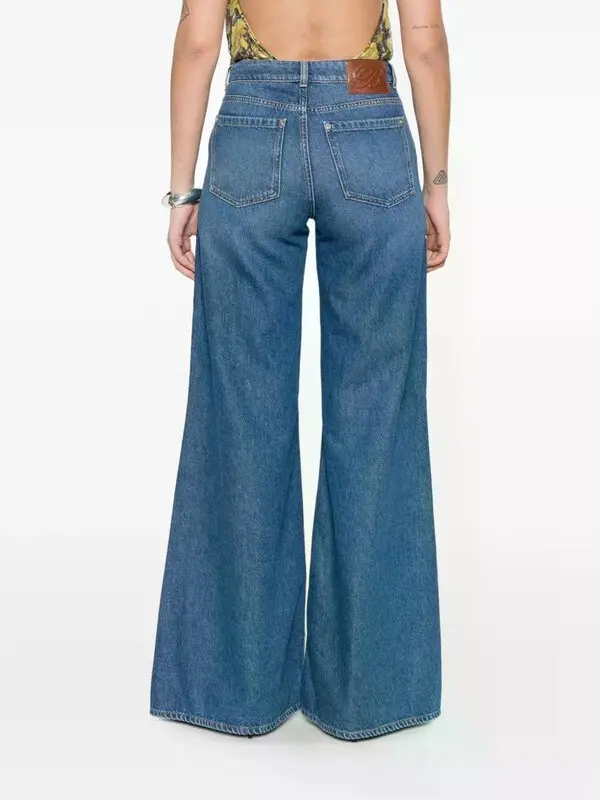 Blumarine Button-detailed Jeans