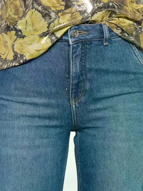 Blumarine Button-detailed Jeans