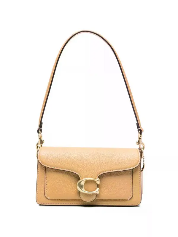 COACH C-buckle Shoulder Bag - Neutrals